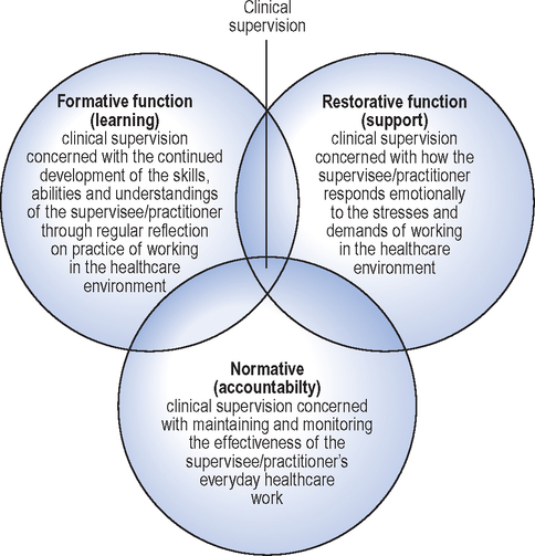PRACTISING CLINICAL SUPERVISION: A REFLECTIVE APPROACH FOR HEALTHCARE ...